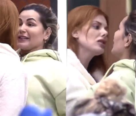 Vídeos Deolane e Deborah batem boca em A Fazenda p ta barata
