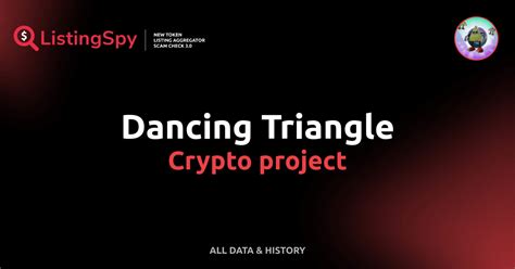 Dancing Triangle Crypto Project Triangle Token Listings Events Analysis Listingspy