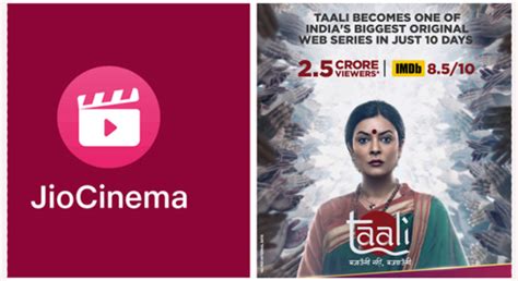 Jiocinemas ‘taali Garners 25 Mn Viewers In 2 Weeks Indian