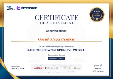 Veera Sankar Gorantla Mtech Cyber Security Vit27 Srgec Alumni 25 Ccbpian Nxtwave
