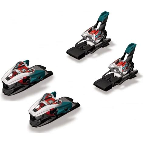 Marker Xcell 12 Race Demo Ski Binding Teal Green White Ski Race
