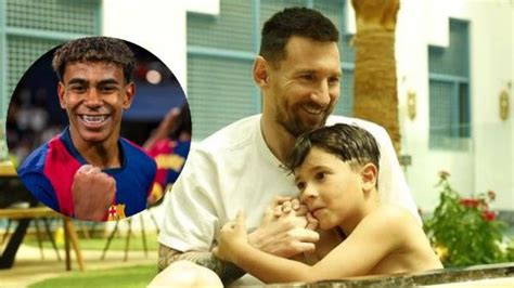 El Guiño Del Hijo De Messi A Lamine Yamal Que Saca Una Sonrisa Al