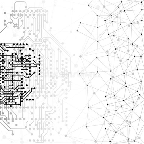 Molecule Structure Gray Background For Stock Vector Illustration Of Global Modeling 44539468