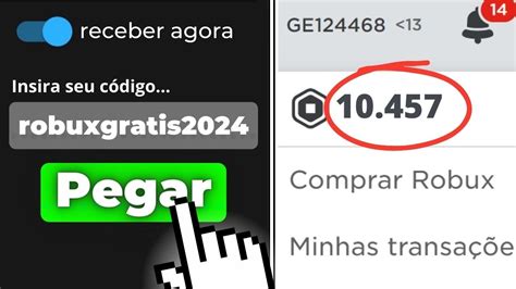 Como Ganhar Muitos Robux GrÁtis Em 2024😎 Mais De 100 Robux Pdia No