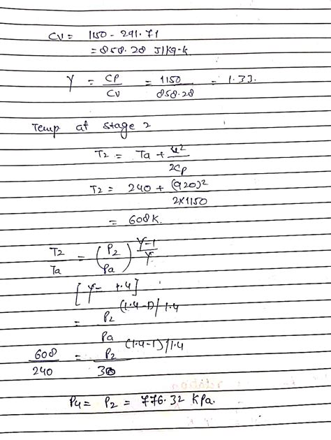 [solved] Ideal Ramjet — Part 1 Consider A Ramjet Used As The Course Hero