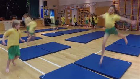 Gymnastics Floor Routines Youtube