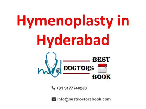 PPT Hymenoplasty Surgery In Hyderabad Hymen Repair In Hyderabad