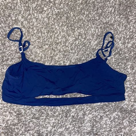 Toast Womens Blue Bikini And Tankini Tops Depop