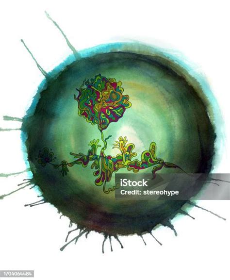 Nature Vortex Stock Illustration Download Image Now Forest Globe Navigational Equipment