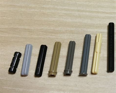 LEGO Lego Technic Lego Technic Articles Axles Diverse Colors And Lengths Pieces
