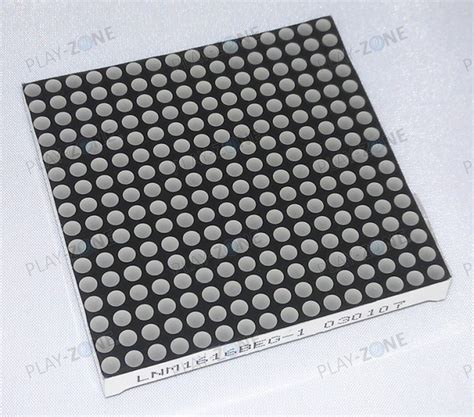 Play Zone Ch 16x16 Matrix Rot Grün 60x60mm