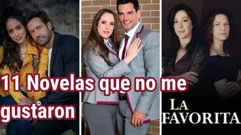 11 Novelas Que No Me Gustaron Youtube