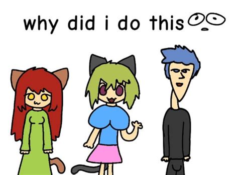 Nyan~ Neko Sugar Girls Or Something Idk By Pingufan2009 On Deviantart