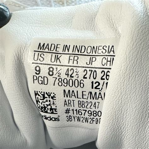 Adidas Pgd 789006 Size 9 Gem