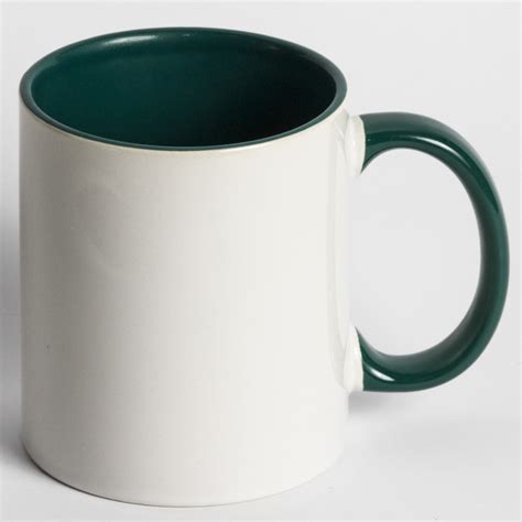 Чашка для сублімації кольорова всередині та з ручкою 330 мл Сувенір Маркет