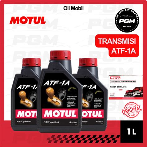 Jual Oli Transmisi Motul ATF 1A DEXRON III 1L (Dijamin Ori 100% ...