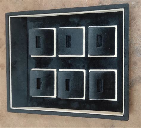 Rectangular Ring Display Case At Rs 600 Piece Ring Display Case In