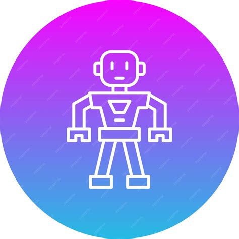 Premium Vector Robot Icon