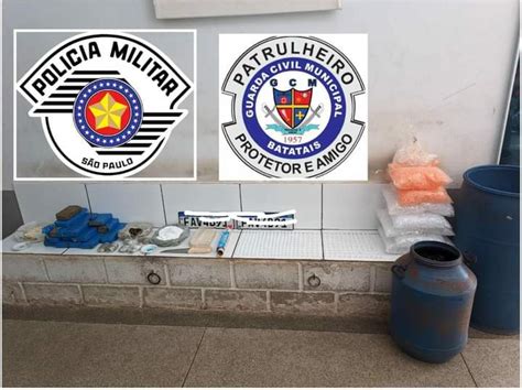 Agentes Na Net Em Batatais Pm E Guarda Civil Municipal Apreendem