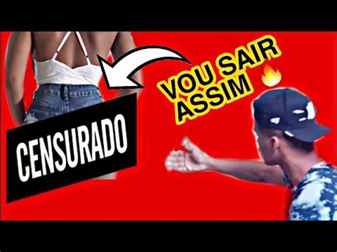 TROLLEI MEU NAMORADO USANDO SHORTINHO CURTO YouTube