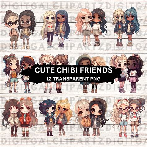 Chibi Friends Drawing