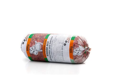 Barf Rinder Mix Obst And Gemüse 500g Familienhund
