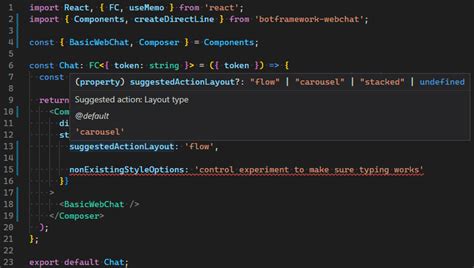 Suggested Action Layout Option Doesnt Work · Issue 4467 · Microsoft