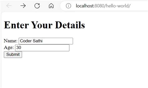 How To Pass Data From Jsp To Servlet Codersathi