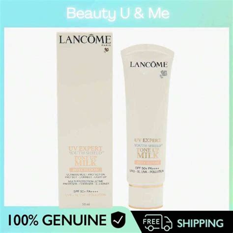 Lancôme Uv Expert Youth Shield Tone Up Milk Spf 50 Pa Rosy Bloom