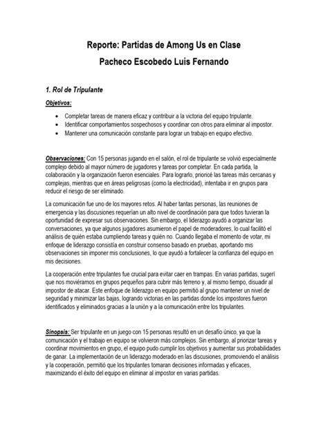 Reporte2 Amoung Us Pdf