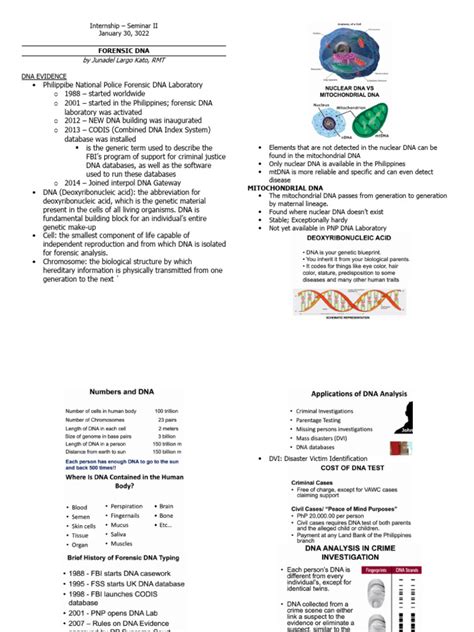 Forensic Dna Pdf Dna Profiling Dna
