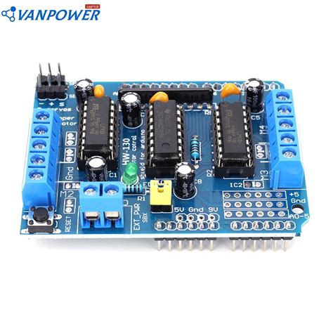 L293d Dc Motor Drive Shield Stepper 4 5 36v 4ch Motor Driver Shield