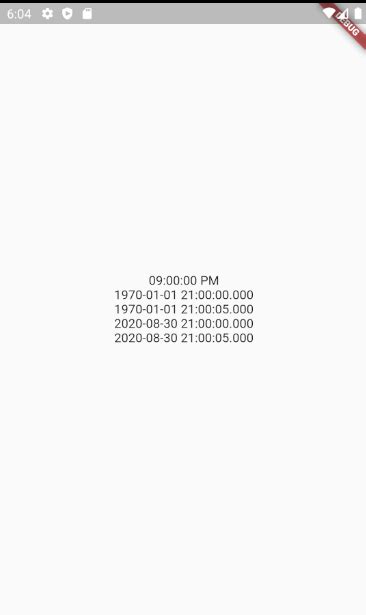 Datetime Date Time Format In Flutter Stack Overflow