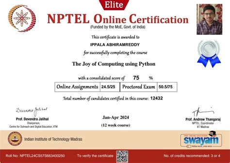 Python Nptel Iitmadras Codingjourney Continuouslearning Ippala