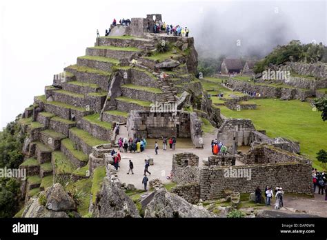 A Picture Dated March Shows A View Of The Sacred Temple Machu Picchu Ruins In Peru