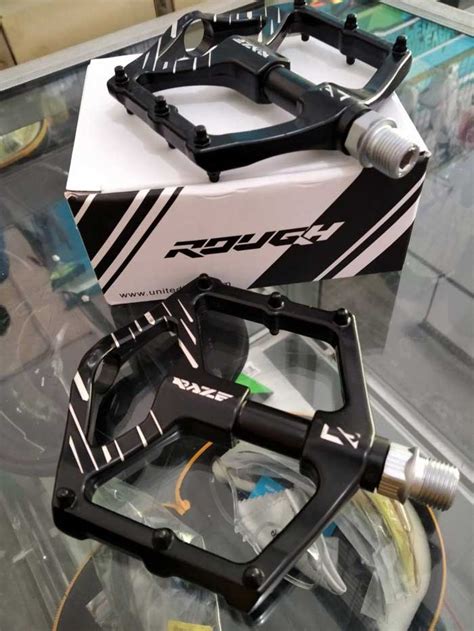 Pedal Mtb Raze Rough Pedal Sepeda Bearing Raze Rough Alloy As Besar