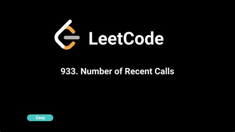 933 Number Of Recent Calls