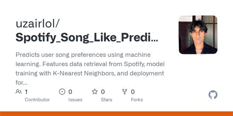 Spotify Song Like Predictor Spotify Model Training Ipynb At Main