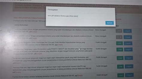 Ini Solusi Error Pdf Validation Broken Pipe White Failed E Meterai