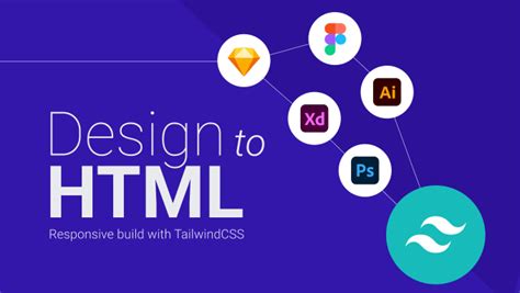 Convert Your Psd Sketch Figma Design To Responsive Html Using Tailwindcss By Theoryofink Fiverr