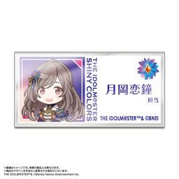 The Idolm Ster Shiny Colors Tsukioka Kogane Tantou Acrylic Badge Reflectant Plumage Ver