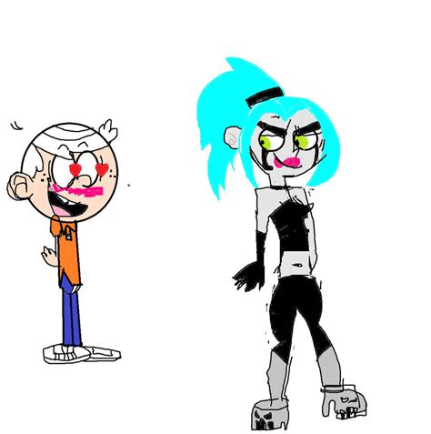 Lincoln Loud Meets Ember Mclain By Liljahmir08 On Deviantart