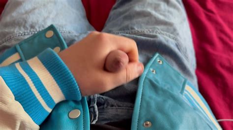 Jock Jerkin Off In His Letterman Jacket