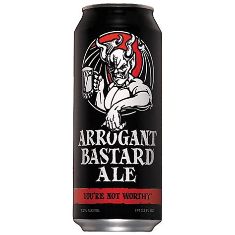 Stone Brewing Arrogant Bastard Ale 192 Oz Can Strong Ale Bevmo