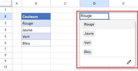 Ajouter Une Liste Déroulante Avec Mise En Forme Des Couleurs Dans Excel