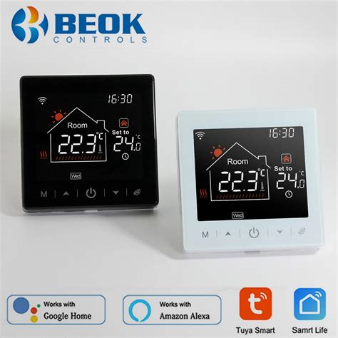 Beok Tuya Wifi Termosztát Intelligens Otthoni Víz Elektromos Padló