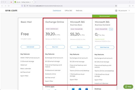 How Can I Create An Exchange Account Support One Com