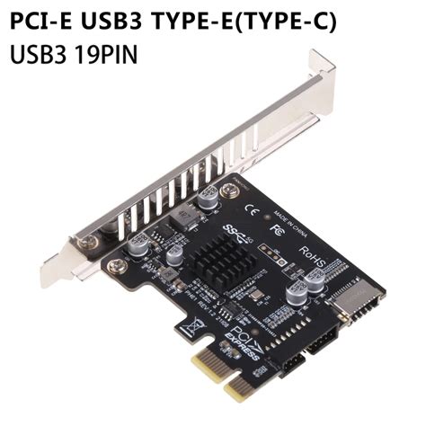 PCI E A USB 3 0 Tarjeta De Expansi N 5Gpbs Tipo E PCI Para Express