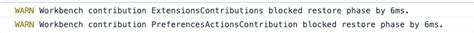 Perf Review Slow Running Early Workbench Contributions · Issue 159675