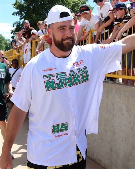 Travis Kelce David Njoku Celebrity Softball Game Shirt